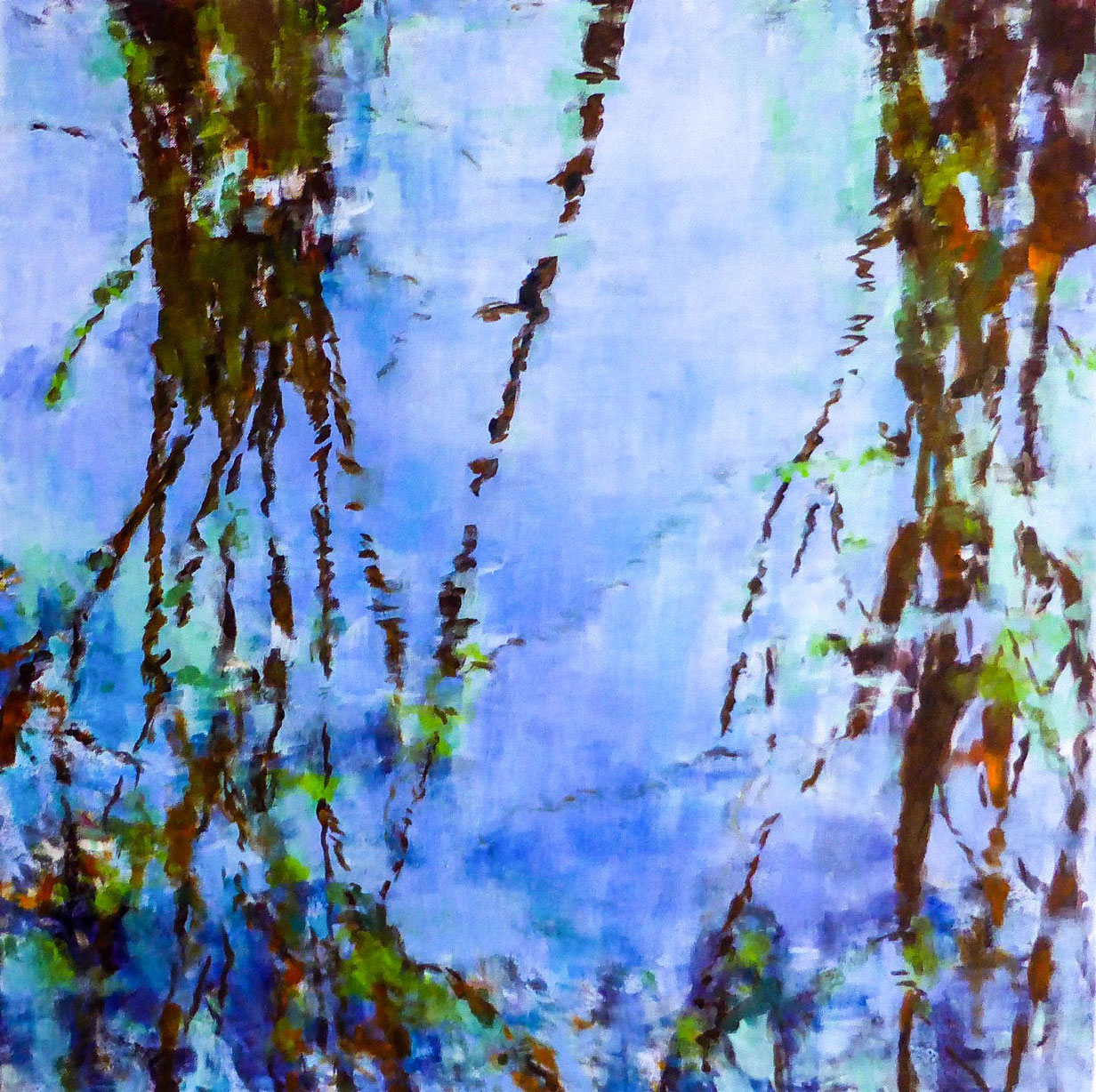 Reflektionen - Die am Rande - Renate Pfrommer - Kunst und Malreisen